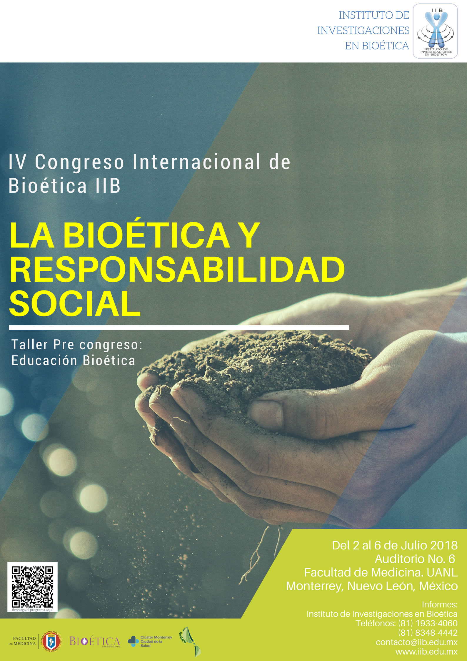 IV Congreso Internacional de Bioética IIB | Comisión Nacional de ...